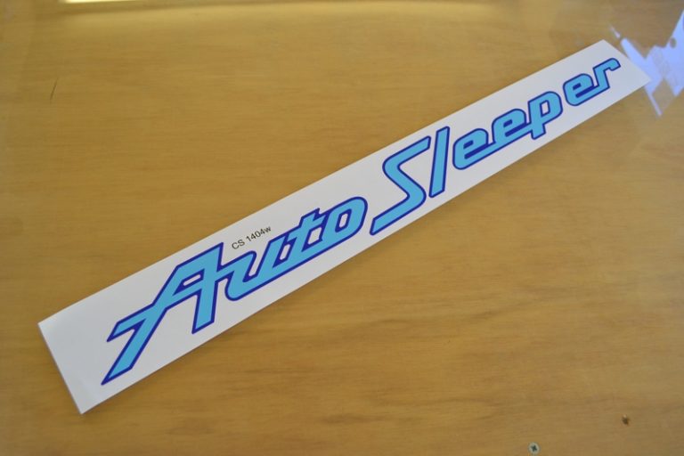 Auto Sleeper Decals - Caravan Stickers