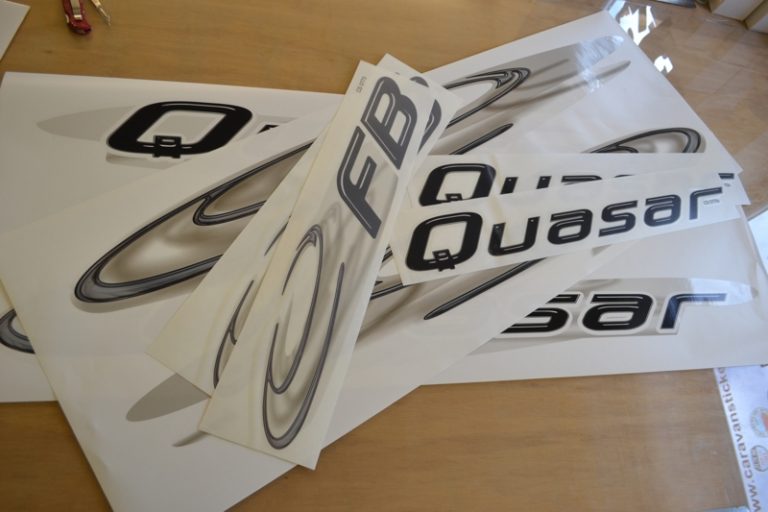 Lunar Quasar 2007 Caravan Stickers – SET OF