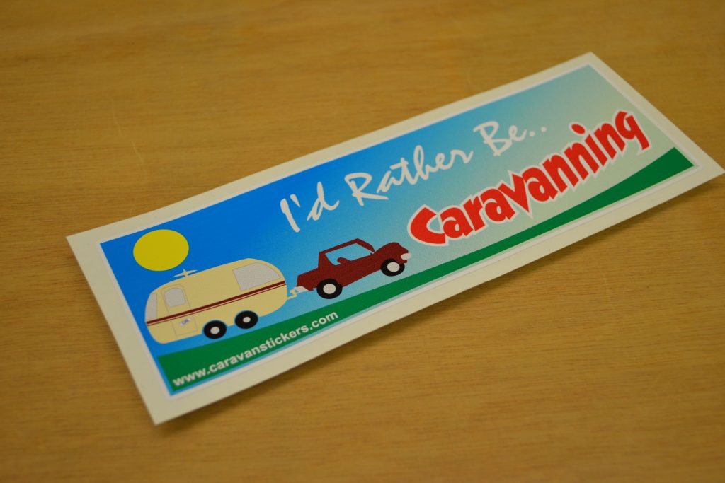 Caravan Essentials - Caravan Stickers