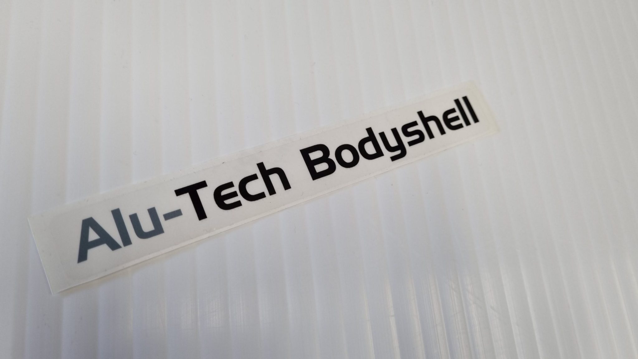 Bailey Alu-Tech bodyshell sticker – Single