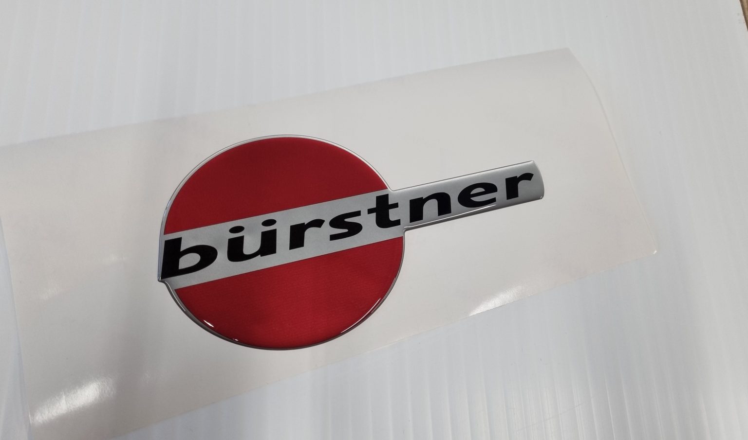 Burstner Motorhome Resin Bonnet Badge – SINGLE