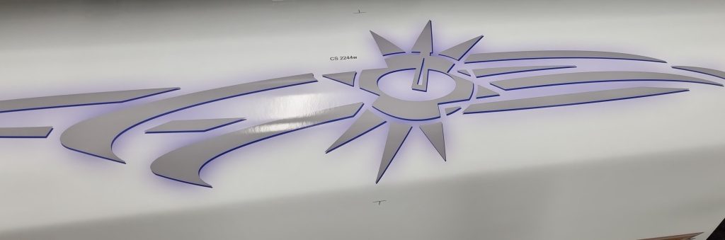 Compass Caravan Decals - Caravan Stickers