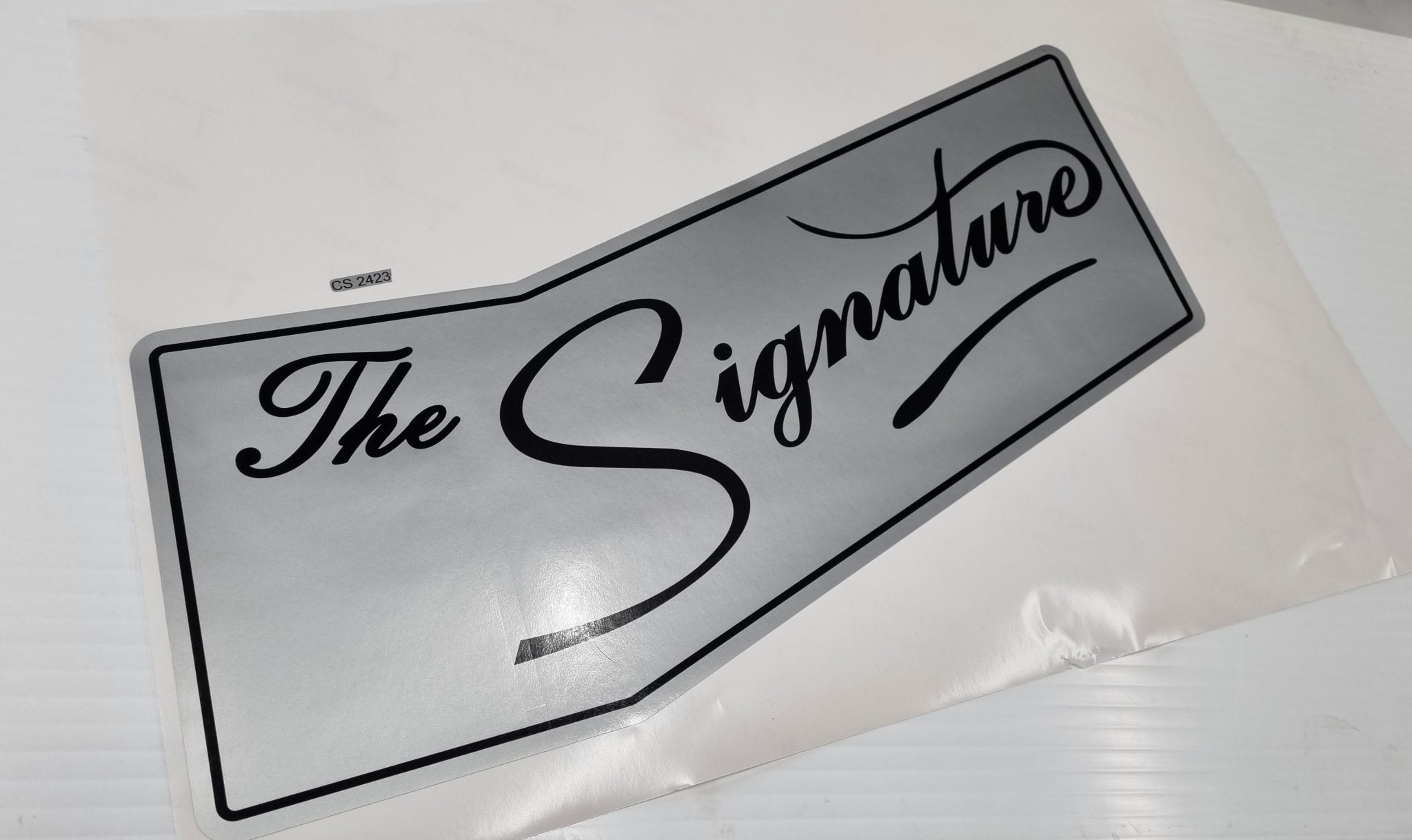 Willerby Signature Static Caravan Name Sticker – Single