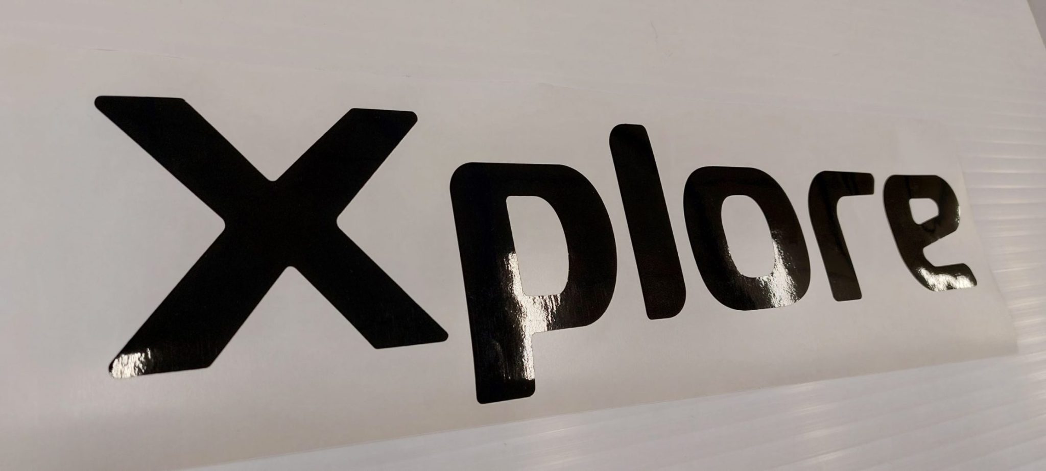 Elddis Xplore Caravan Roof Sticker decal – SINGLE