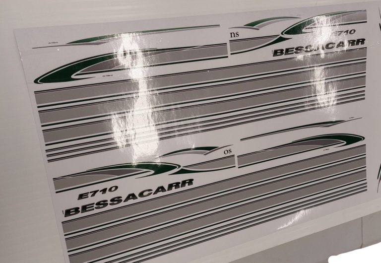 Bessacarr E series c 2006 Motorhome – Side SET