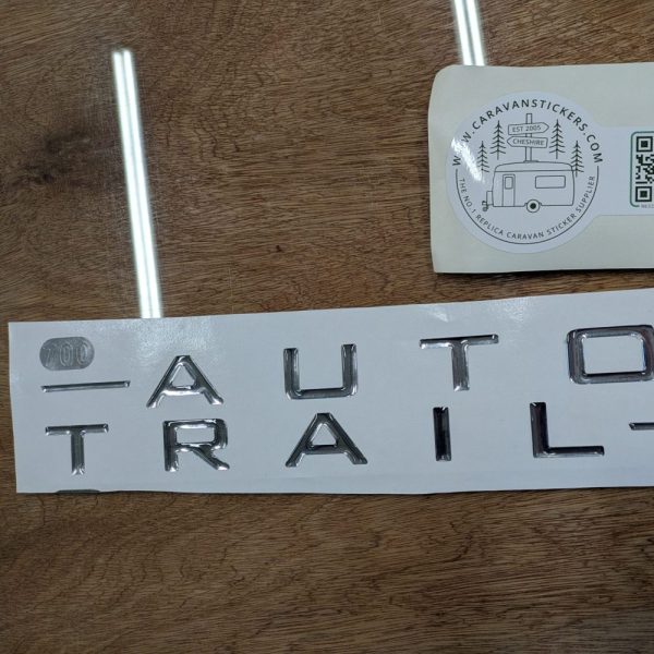Replacement Auto Trail Motorhome Resin Front Roof Name